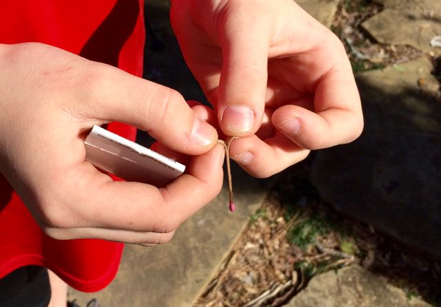 Homage to the Split Paper Match | Master Woodsman