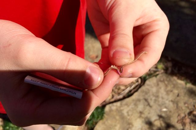 Homage to the Split Paper Match | Master Woodsman